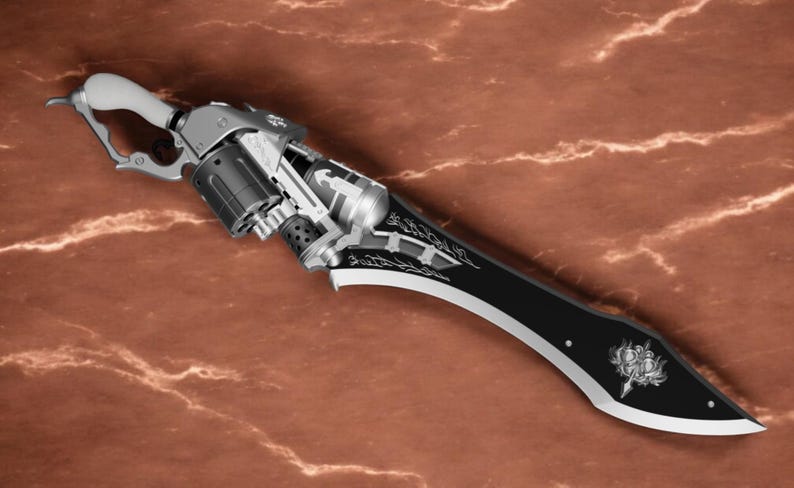 FFXIV Crownsblade Gunblade - Etsy