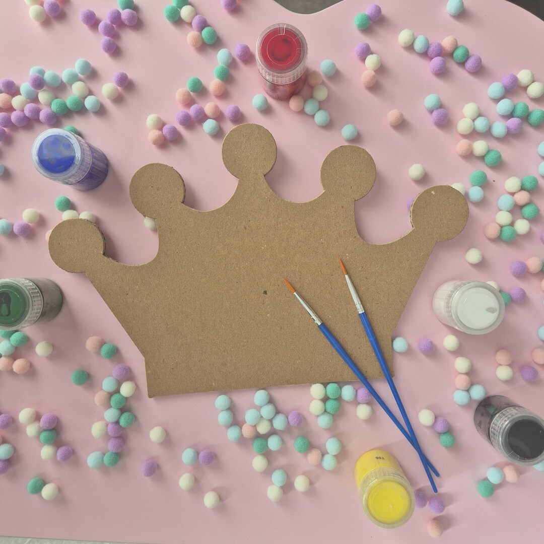 DIY Kit. Crown Coloring Set. Handmade DIY Toy. Crafts for Girls ...