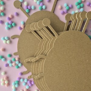 Spring Art Activity. DIY Ladybug Craft Kit for Kids. Eco Cardboard Bug ...