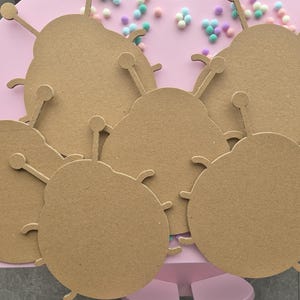 Spring Art Activity. DIY Ladybug Craft Kit for Kids. Eco Cardboard Bug ...