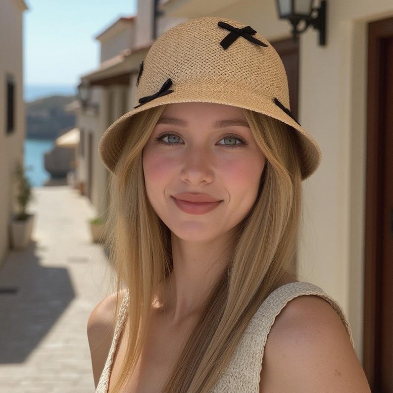 Cute Summer Bucket Hat | Foldable Wide Brim Sun Hat | Summer Beach Hat ...