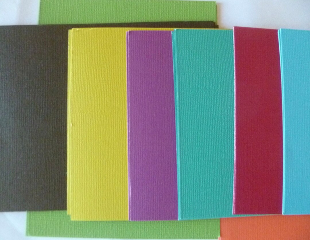 A2 Card Layers. Assorted Colors. Brights, Regals, Etc. Rainbow Variety ...