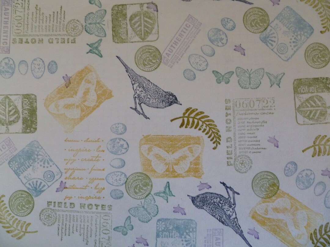 Hand Stamped Master Board Collage Sheet Includded DIY Card Kit for 4 ...