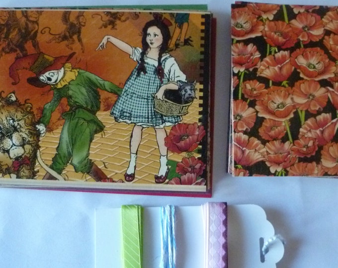 Graphic 45 the Magic of OZ. DIY Card Kit for 4 or 6. 2 Sizes of Pattern ...