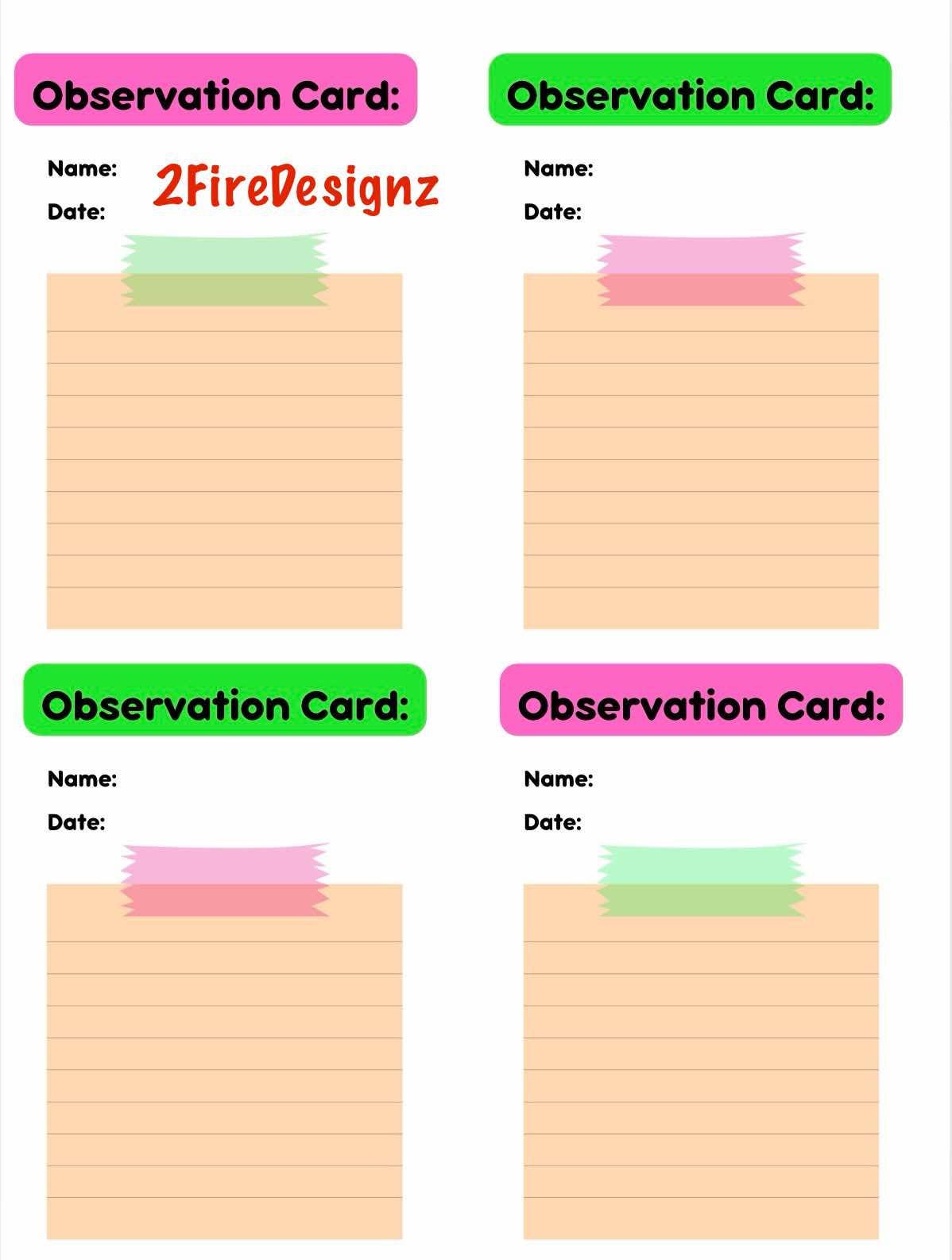 Child Portfolio Templates Starter Kit for Daycare, Childcare, Preschool ...