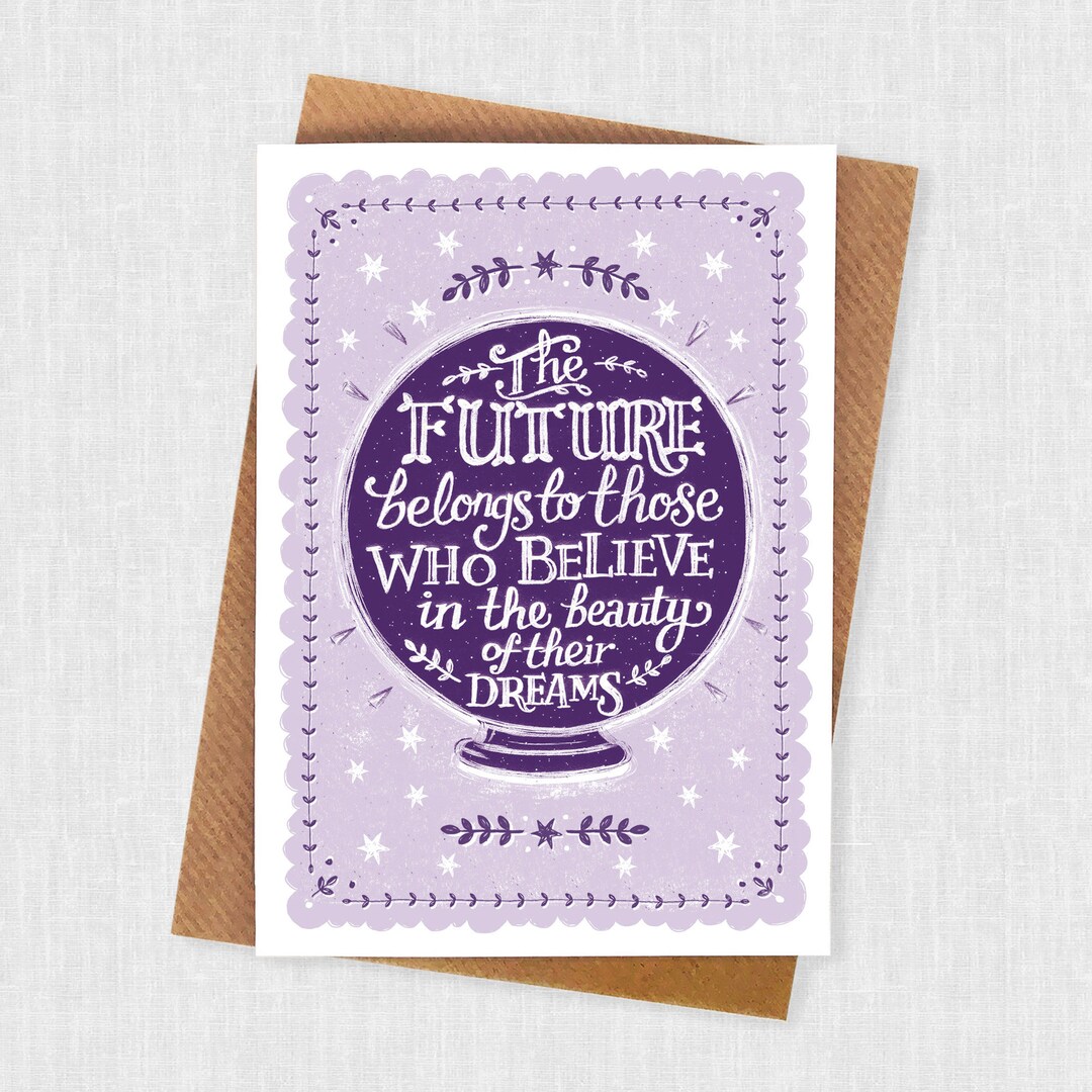 Future Goals Card - Etsy