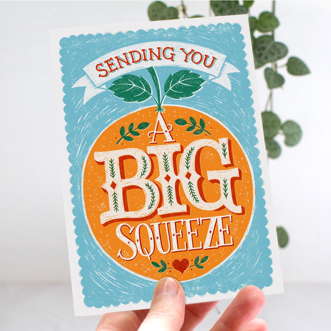 Big Squeeze Card | Etsy