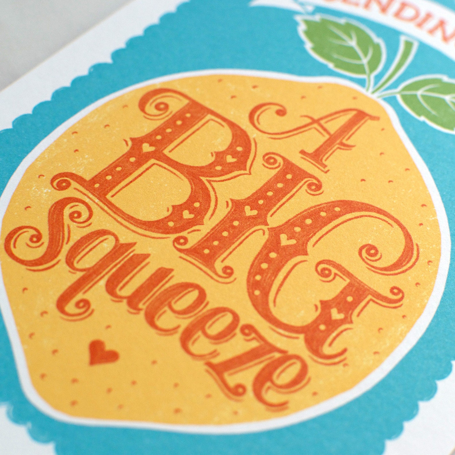 Big Squeeze Card | Etsy