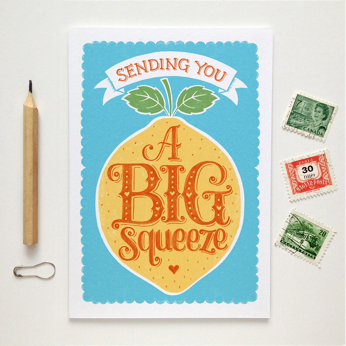 Big Squeeze Card | Etsy
