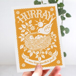 New Baby Bird Card - Etsy