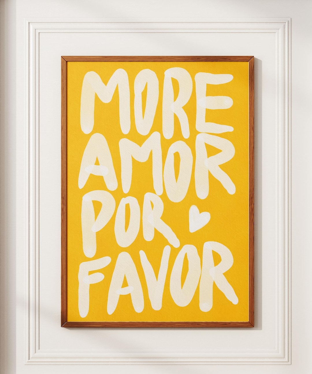 Affiche maximaliste - Plus d'art mural Amor Por Favor Sunshine - Art ...