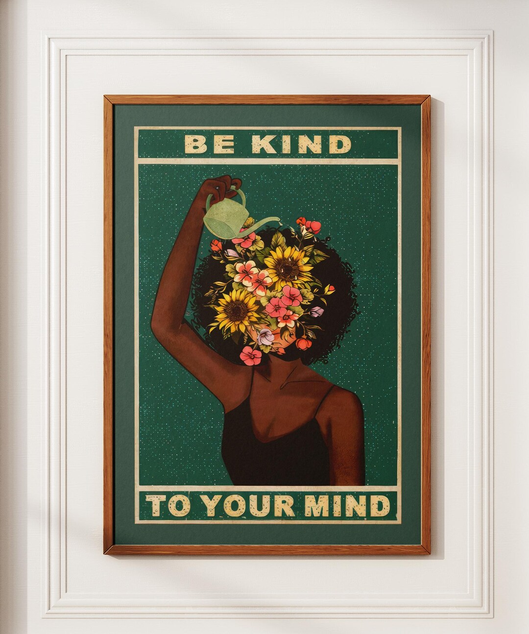 Be Kind to Your Mind Vintage Poster, Lose Your Mind Print, Retro Poster ...