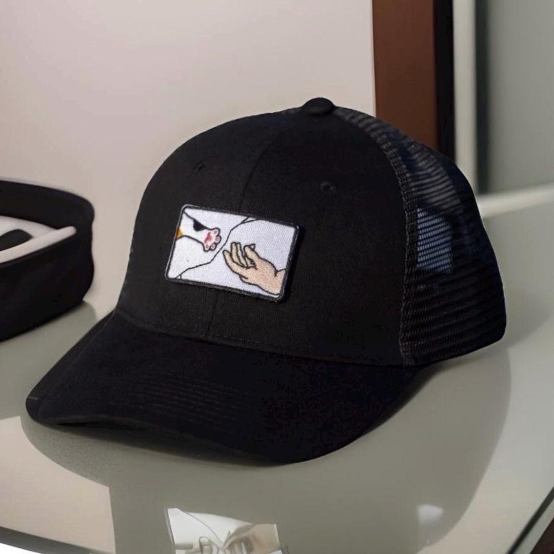 Cat Love ++ Snapback Velcro Patch ++ Base Cap Mesh Trucker Hat – High ...