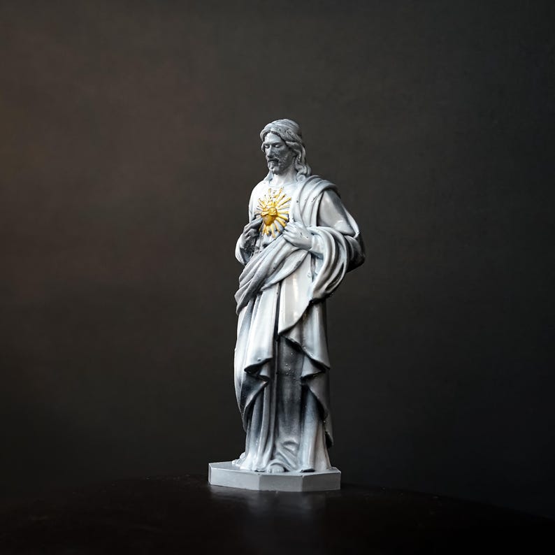 Holy Father Statue , Jesus Christ Figurine White , Christian Sculpture ...