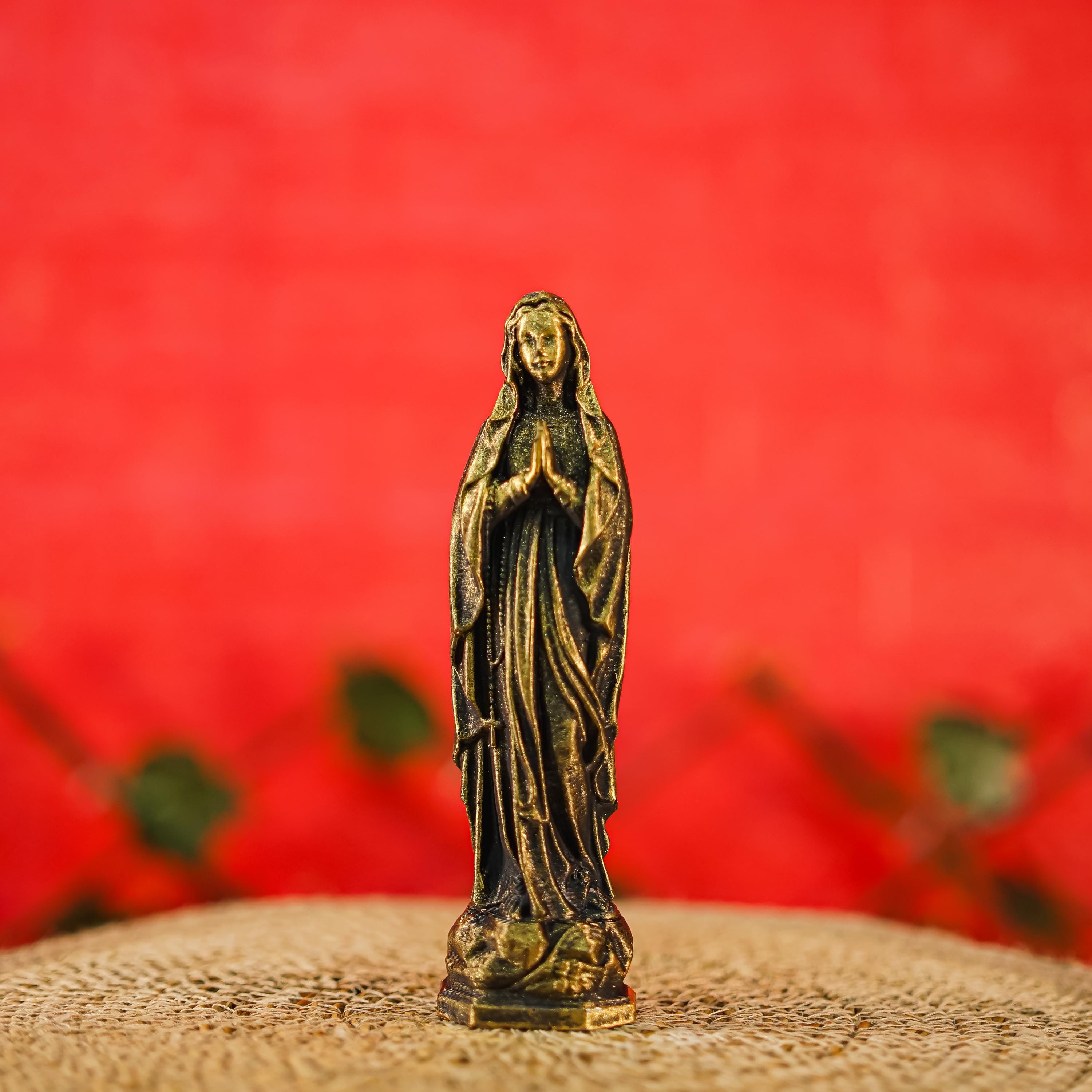 Virgin Mary Sculpture, Mother of Jesus, Our Lady of Grace, Madonna Holy ...