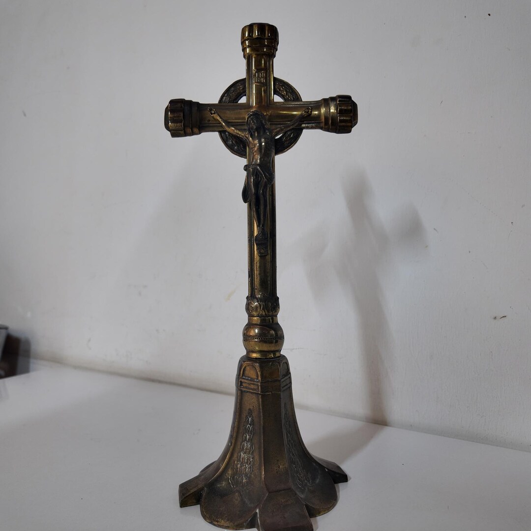 The Passion of the Christ, Metal Jesus Figurine, Large Metal Antique ...