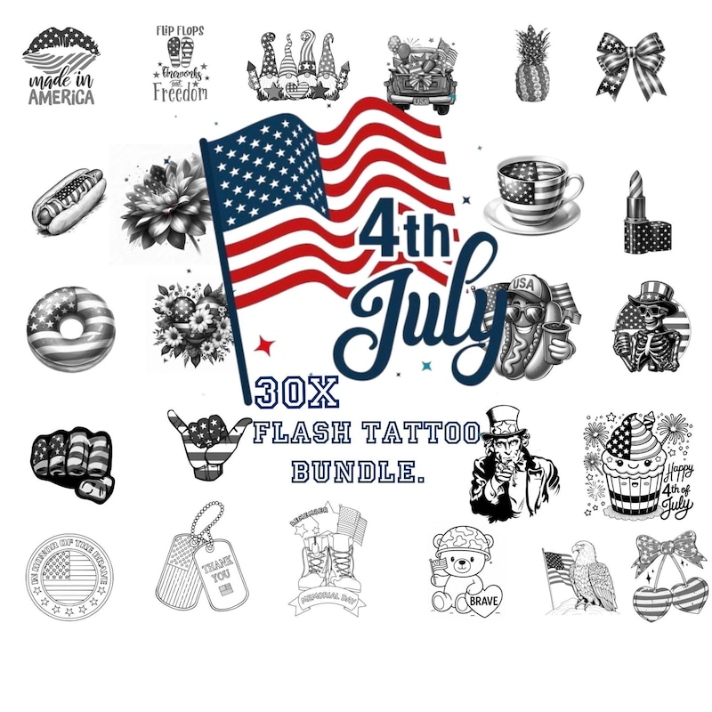Military Flash Tattoos - Etsy