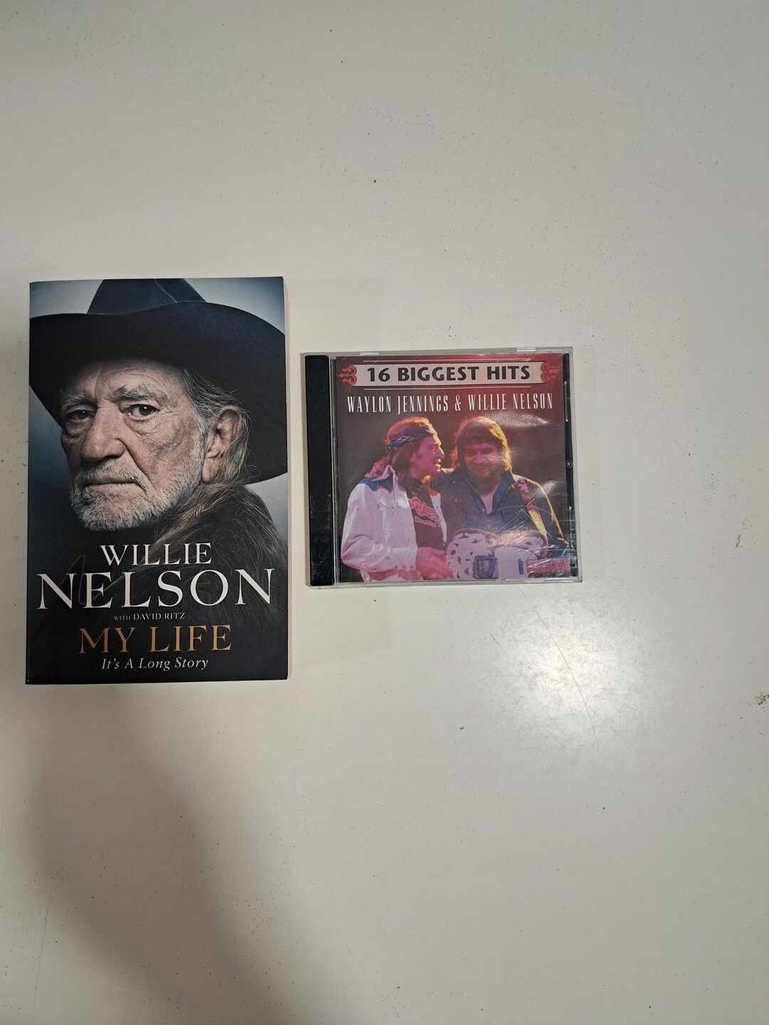 Waylon Jennings and Willie Nelson 16 Biggest Hits and Willie Nelson ...