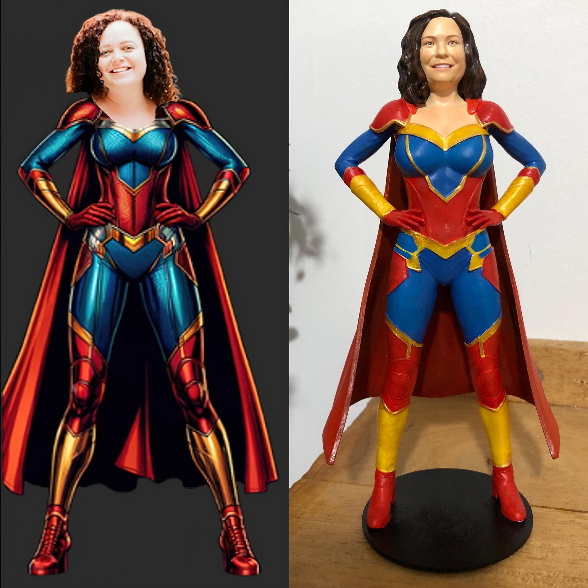 Custom 3D Figurine From Photo, Custom 3D Portrait, Custom Action ...