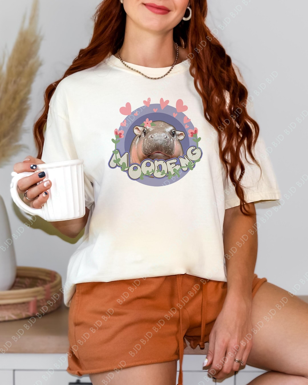 Moodeng TH Hippo Png Baby Hippo PNG Pygmy Hippo Doodle Mischief Hippo ...