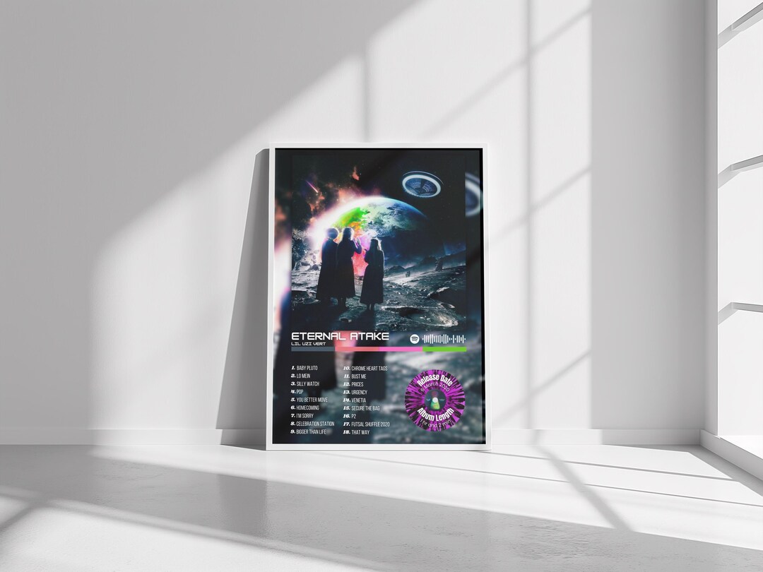 Vibrant Poster | Lil uzi Vert – Eternal Atake | Instant Rap Art ...