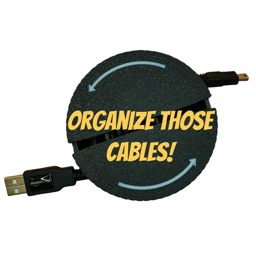Innovative Cable Winder: Adjustable Cord Organizer - Etsy