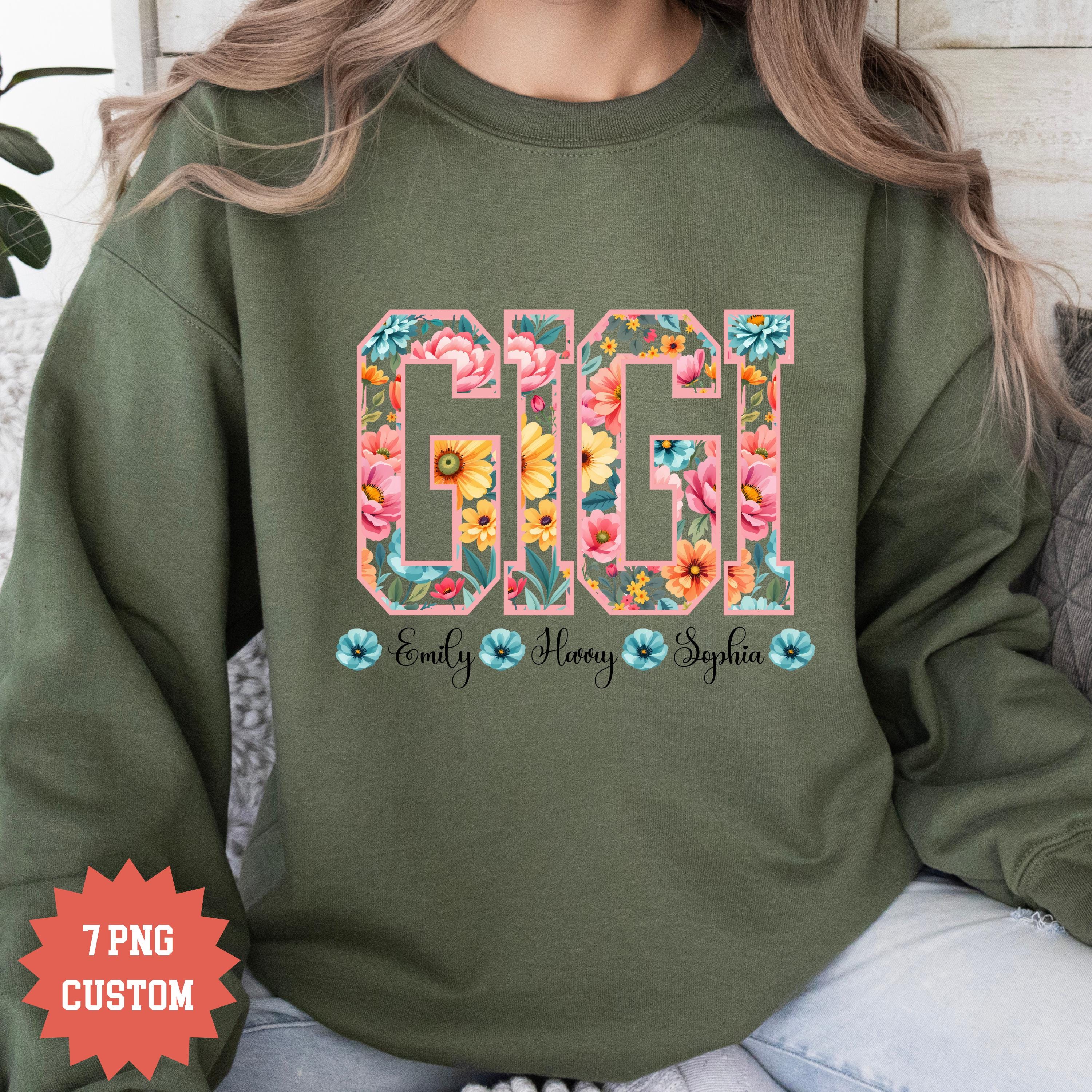 Floral Name PNG Bundle: Custom Family Shirt Design (digital Download ...