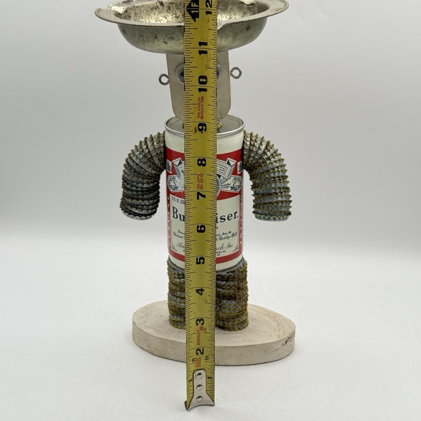 VTG Risque Budweiser Bud Beer Can Mechanical Funny Fun Folk Art Bottle ...