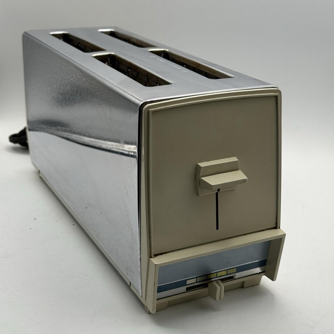 Proctor Silex Automatic Pop up 4 Slice Chrome Toaster VTG 1970s TESTED ...