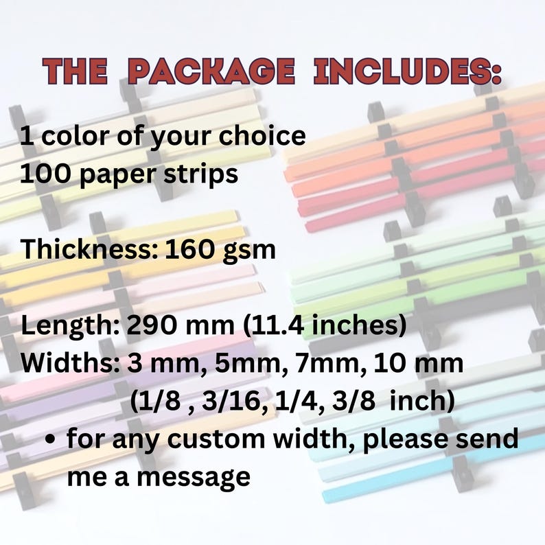 Paper Strips for Quilling Paper Cuts High Quality 160gsm Quilling Paper ...