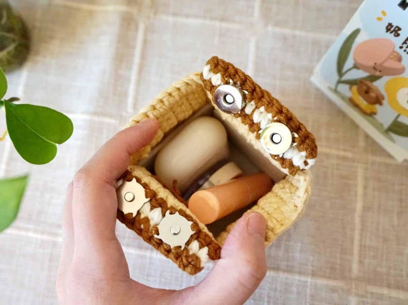 Milk Carton Purse Bag Crochet Pattern Easy Simple Cute Teddy Bear ...