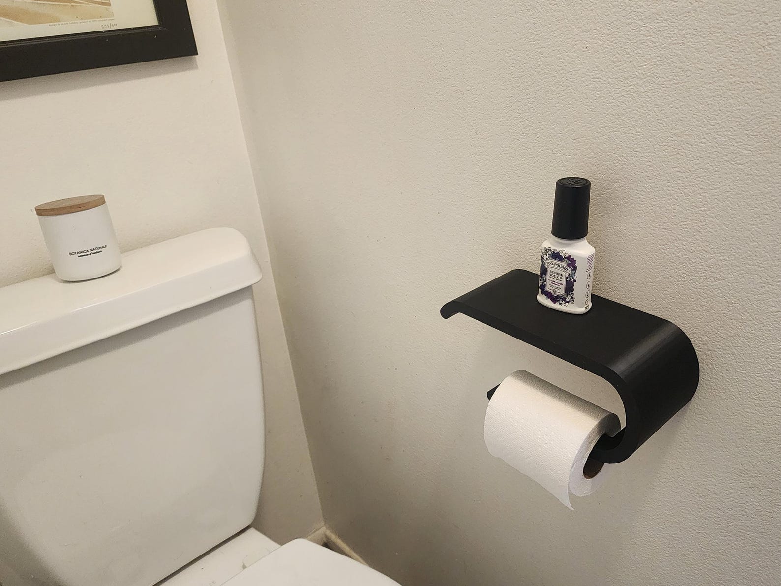 Modern PLA Toilet Paper Holder With Cell Phone Shelf | RV Friendly - Etsy