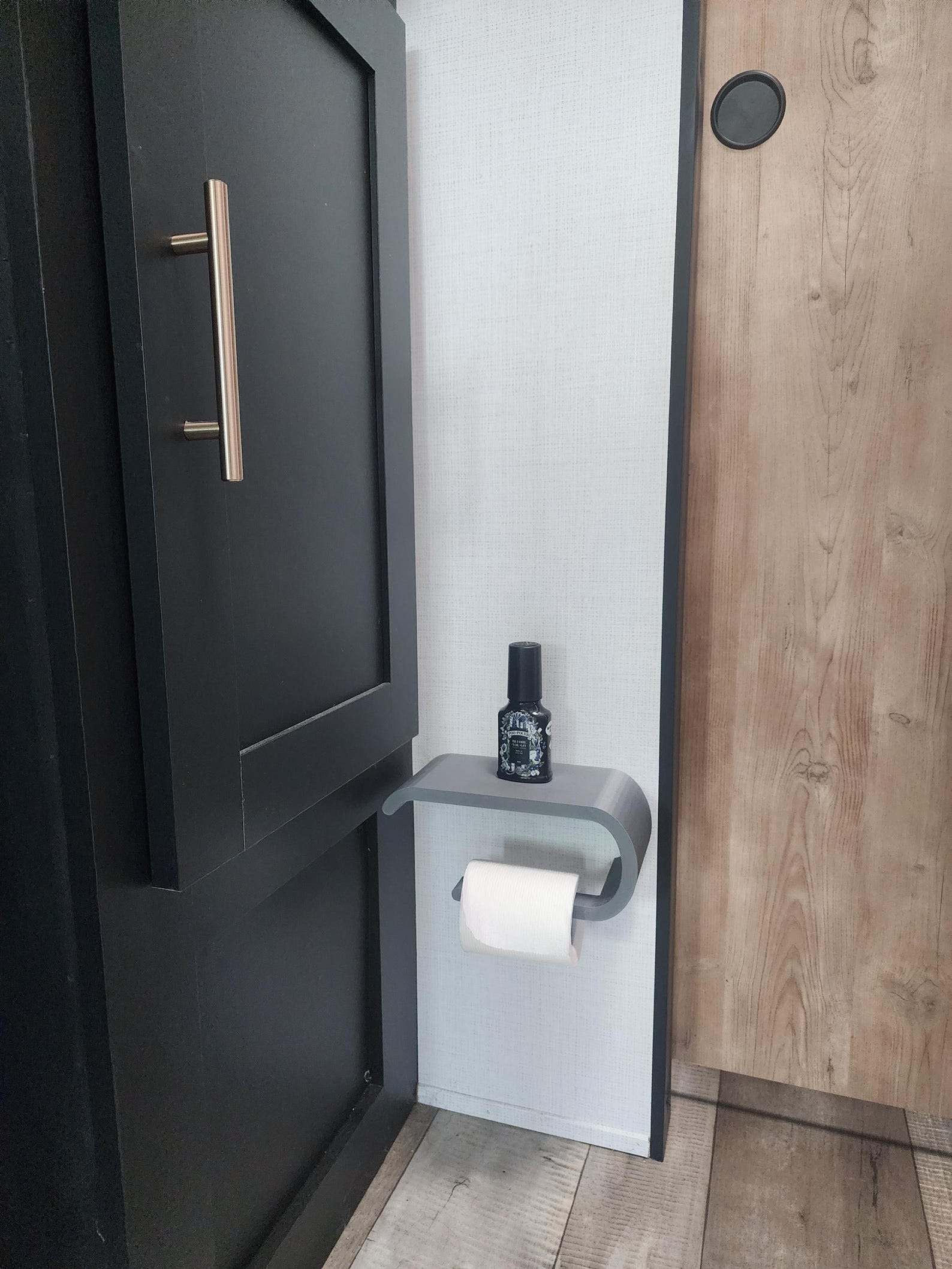 Modern PLA Toilet Paper Holder With Cell Phone Shelf | RV Friendly - Etsy