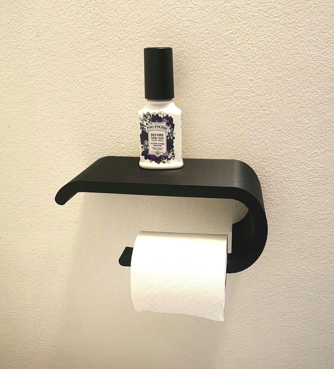 Modern PLA Toilet Paper Holder With Cell Phone Shelf | RV Friendly - Etsy