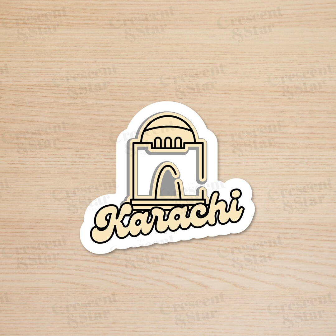 Sticker: Karachi - Etsy