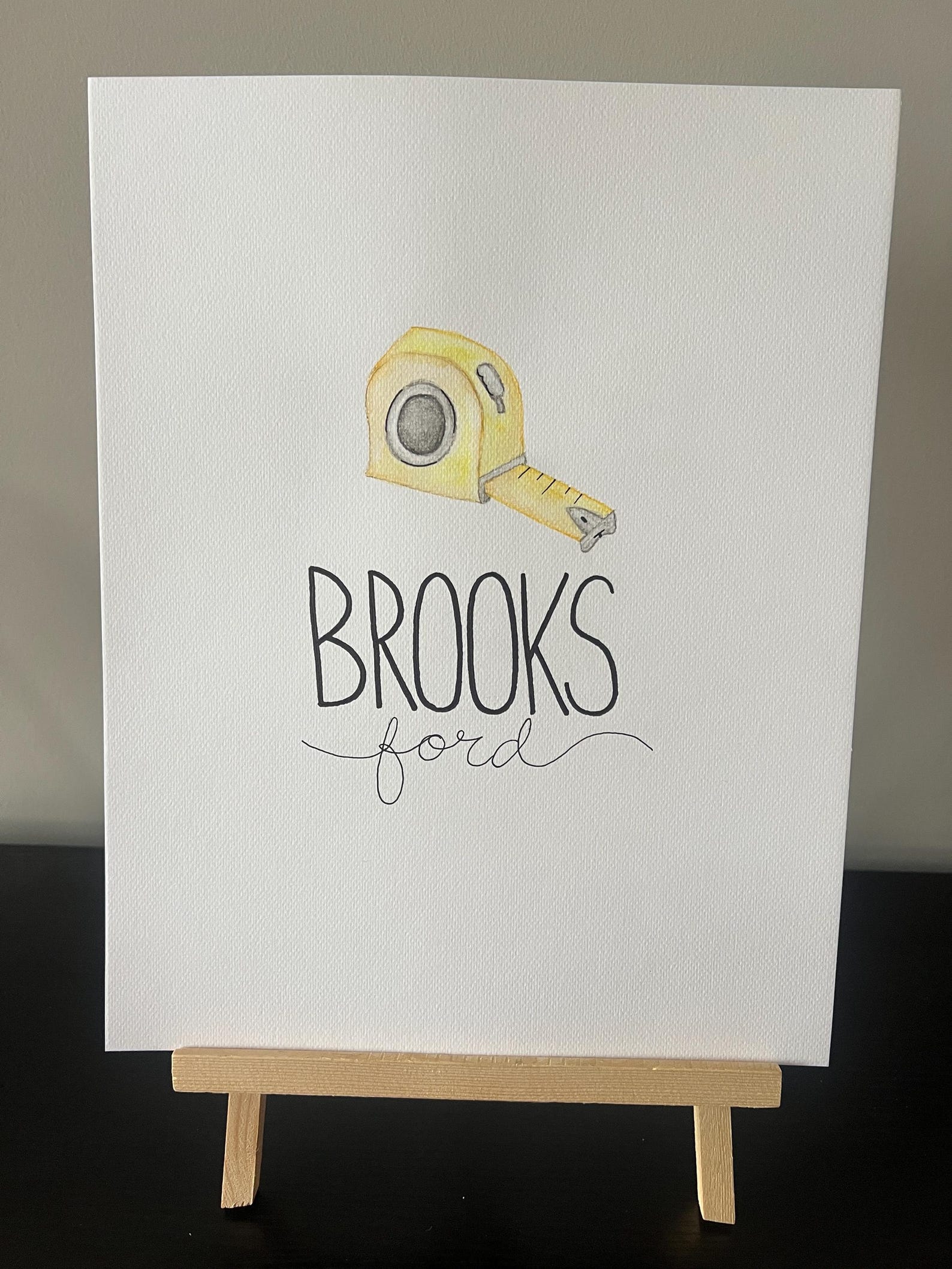 Personalized Watercolor Kid Name Signs - Etsy