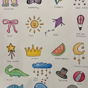 Personalized Watercolor Kid Name Signs - Etsy
