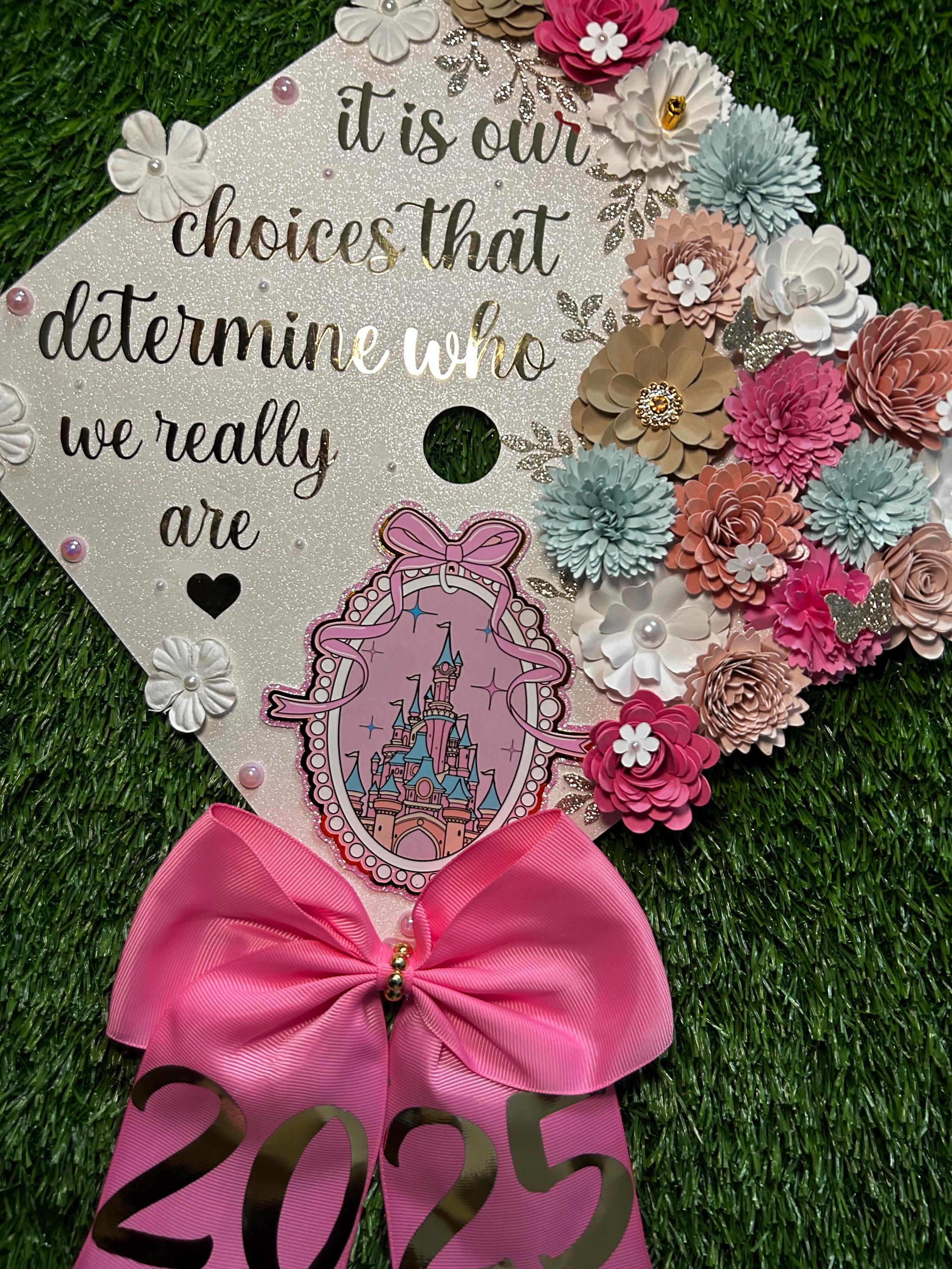 Castle Graduation Cap Topper - Etsy