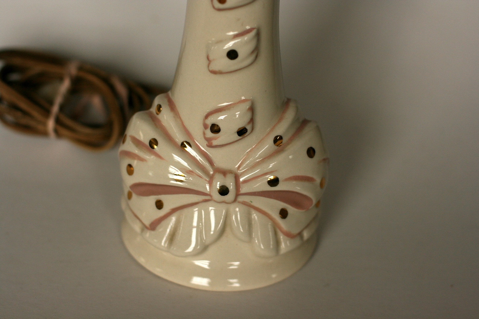 Vintage Boudoir Lamp by William F B Johnson Inc/ Nursery Lamp/ - Etsy