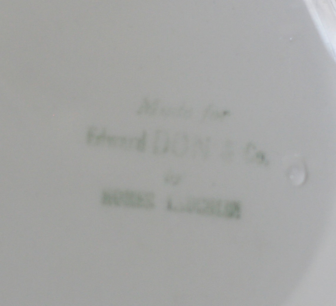 Vintage Oval Platter Made for Edward Don Co by Homer Laughlin - Etsy