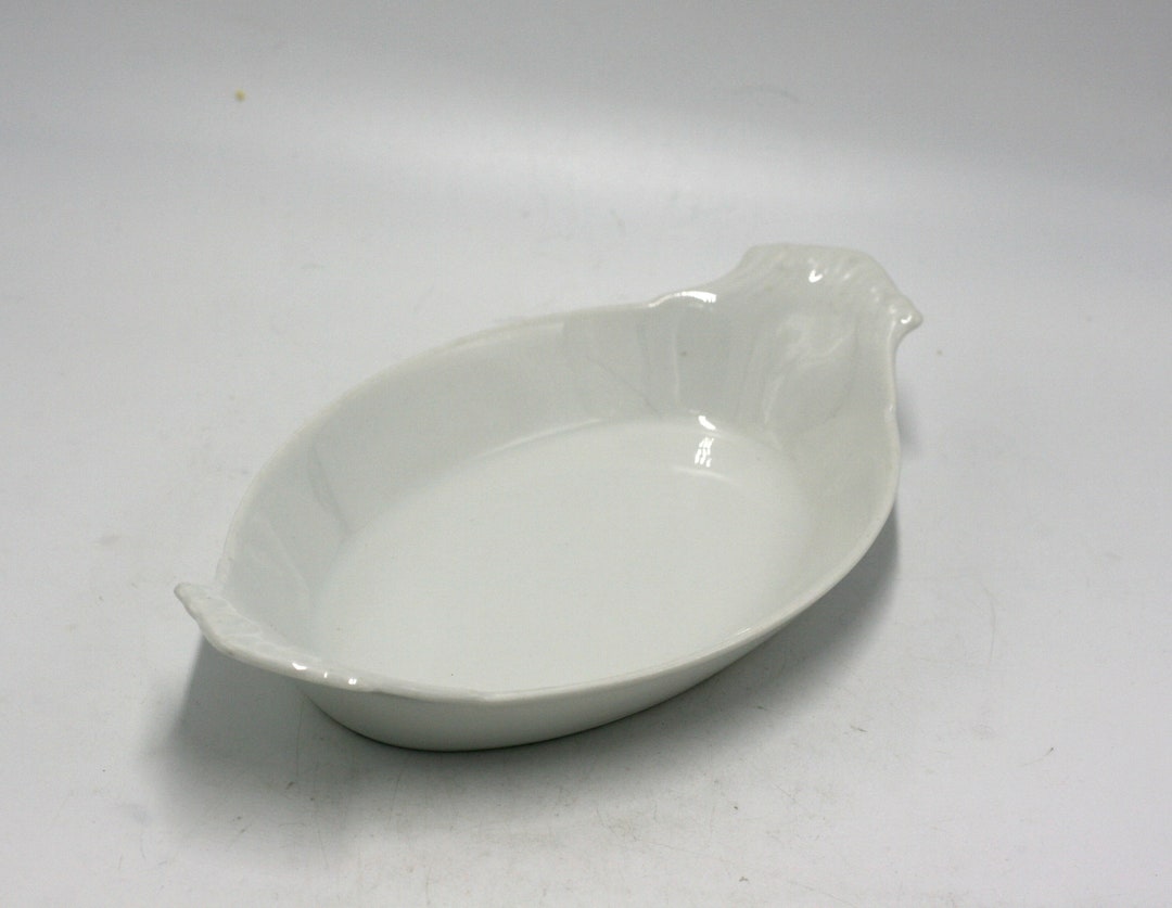 Vintage Apilco Porcelain Au Gratin Dish Made in France - Etsy