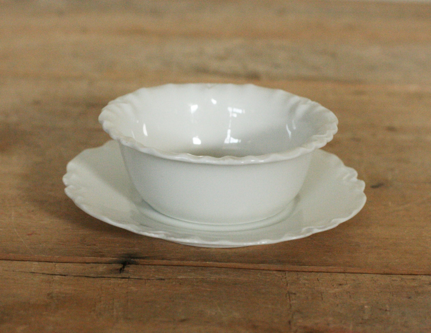 Vintage Haviland Ramekin With Under Plate Schleiger 1 Ranson Laurel - Etsy