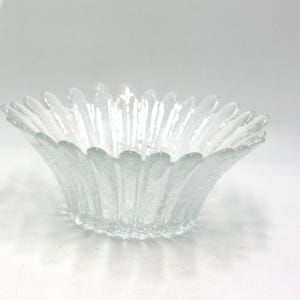Vintage Blenko Daisy Bowl - Etsy