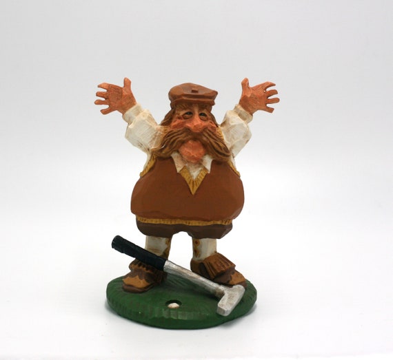 Vintage David Frykman the Golfer - Etsy