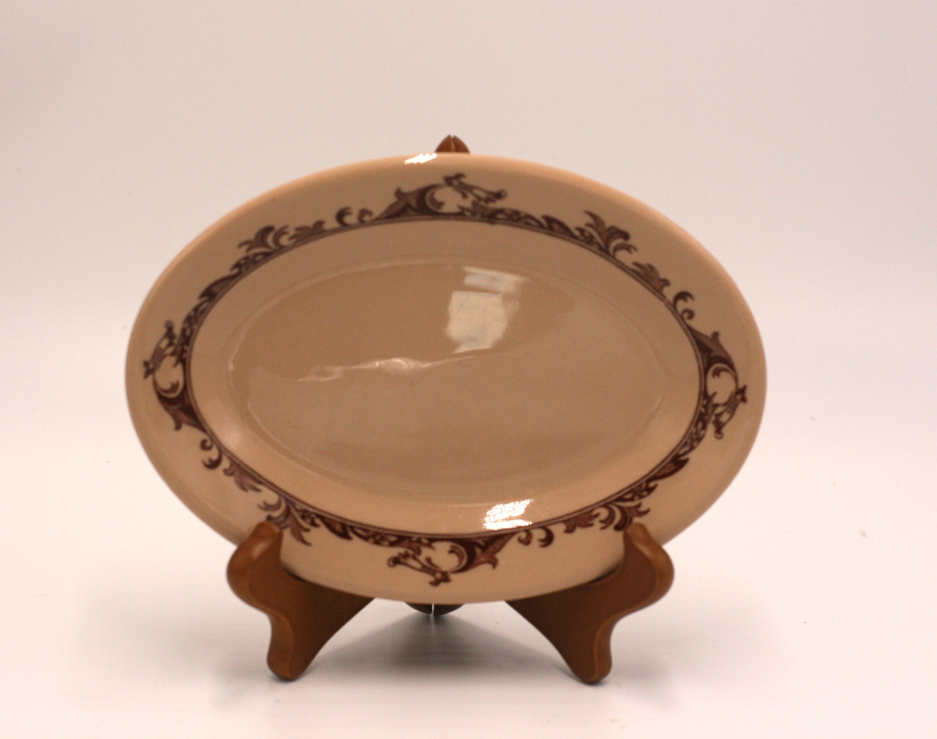 Dining & Serving Plates Kitchen & Dining Vintage Mayan Ware Oval China ...