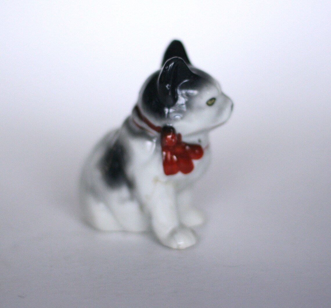 Vintage Ceramic Cat Made in Japan - Etsy