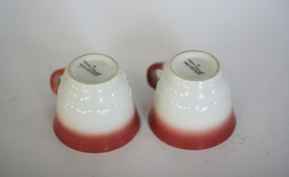 Vintage jackson china coffee cups restaurant china | Etsy