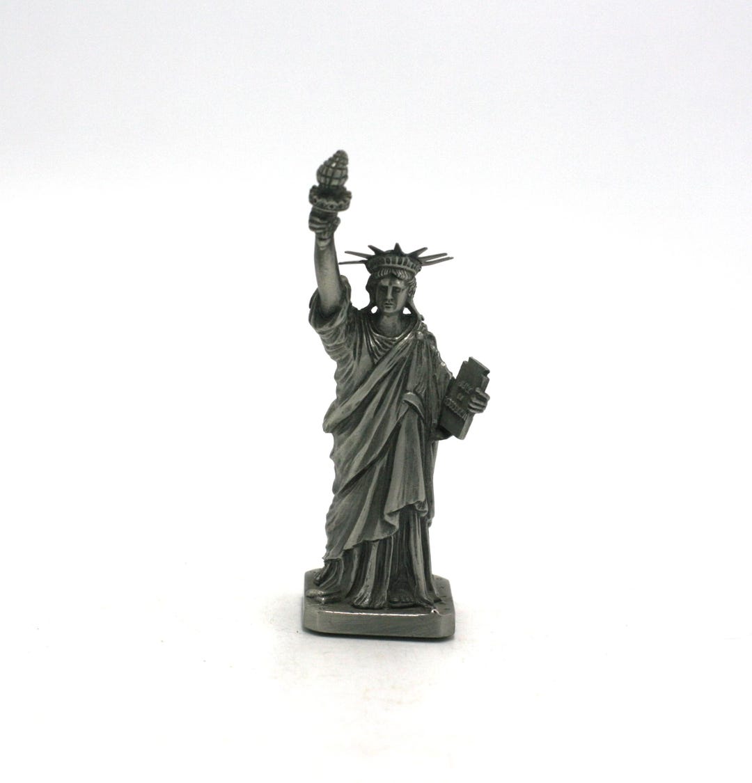 Vintage Pewter Statue of Liberty - Etsy