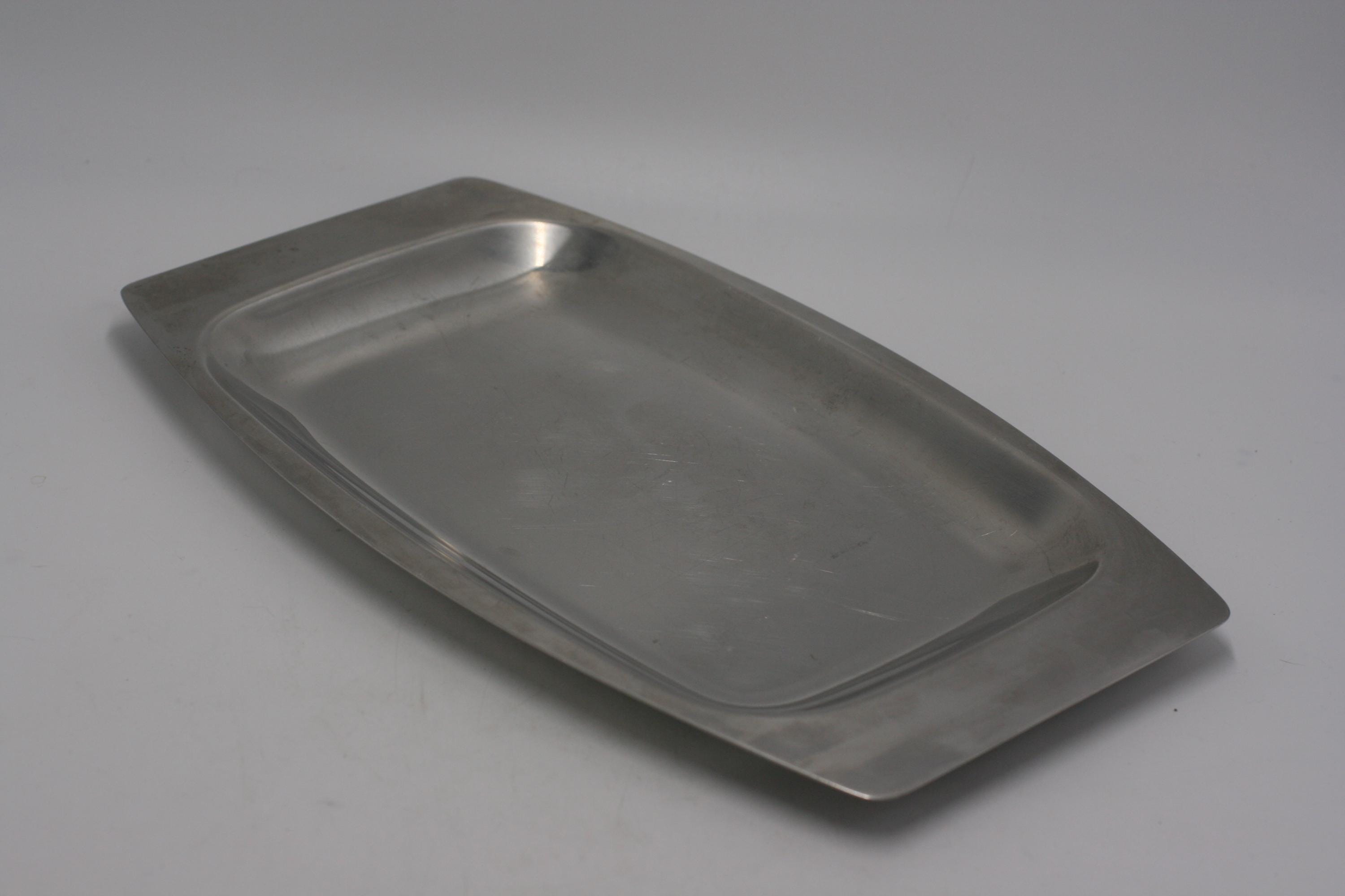 Vintage Spring Stainless Steel Serving Tray Made in Switzerland - Etsy