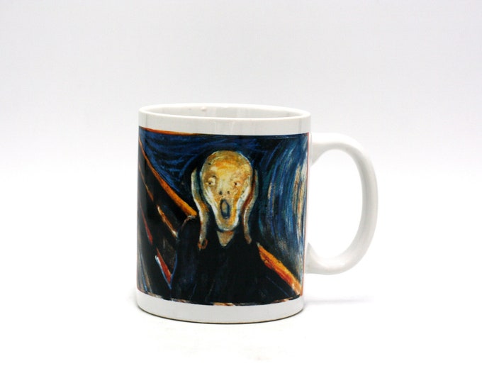 Vintage Scream Coffee Mug on the Wall Productions 1996 - Etsy